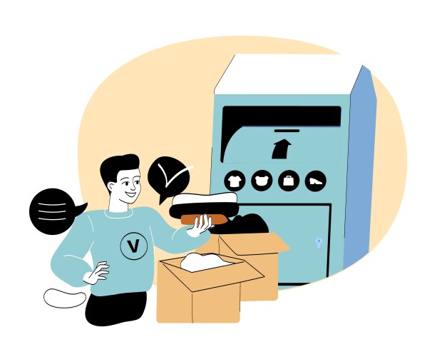 Textile Recycle Bin Vector Images Over 630