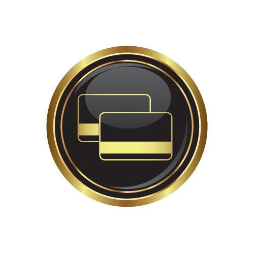 Welcome gold icon Royalty Free Vector Image - VectorStock