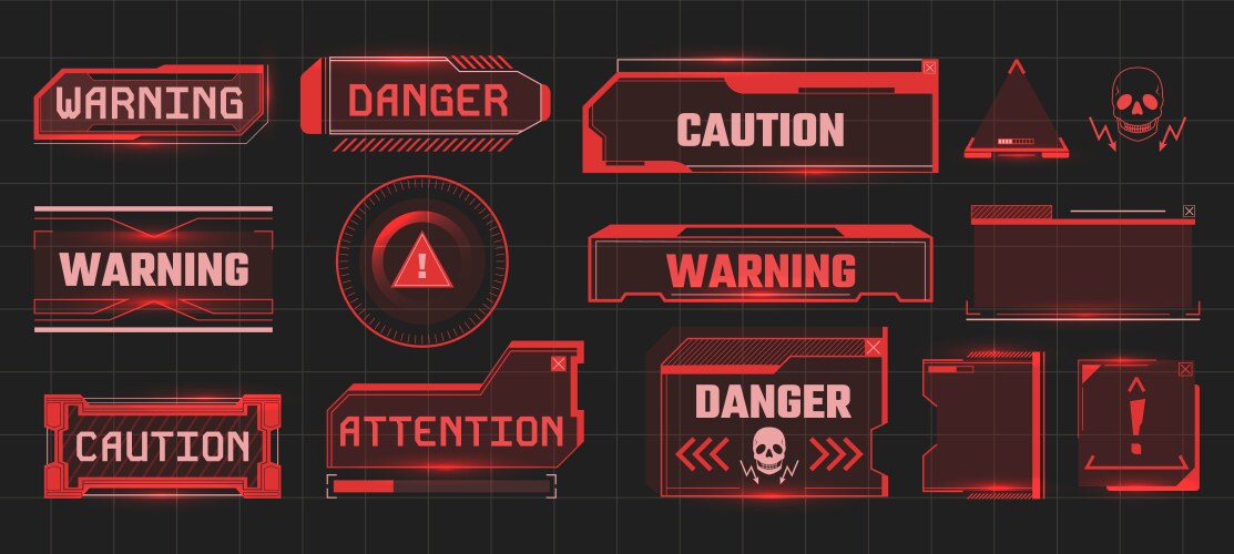Danger Frame Vector Images (over 28,000)