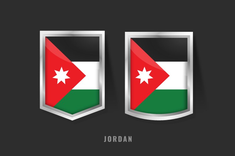 Jordan Flag Label Vector Images (over 170)