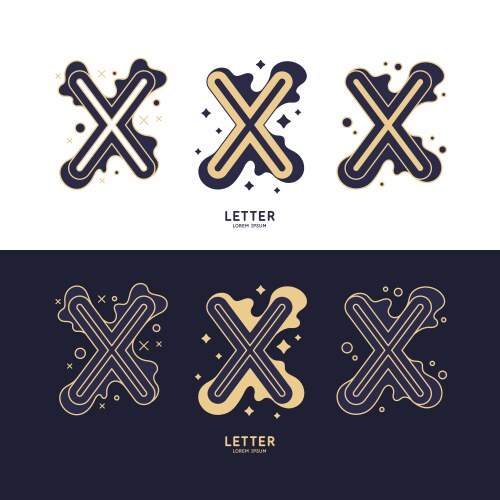 Letter X Vector Images (over 52,000)
