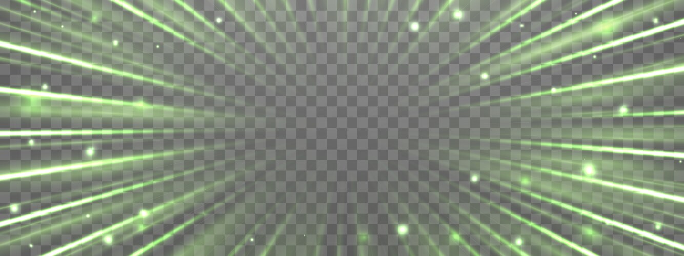 Speed rays light neon flow zoom in motion effect Vector Image