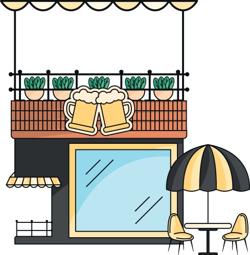 Rooftop Bar Vector Images (88)
