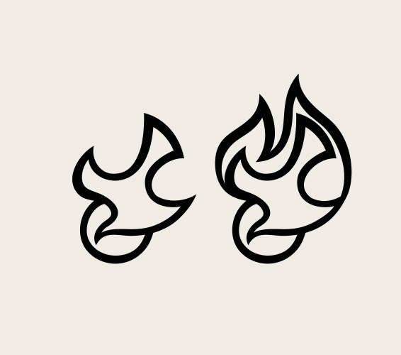 Fire holy spirit Royalty Free Vector Image - VectorStock