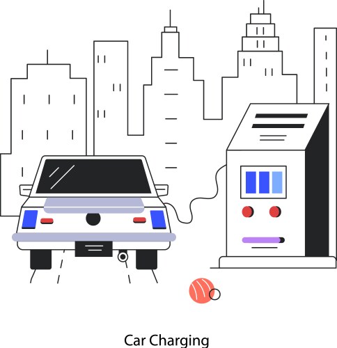 Car Charging Vector Images (over 34,000)