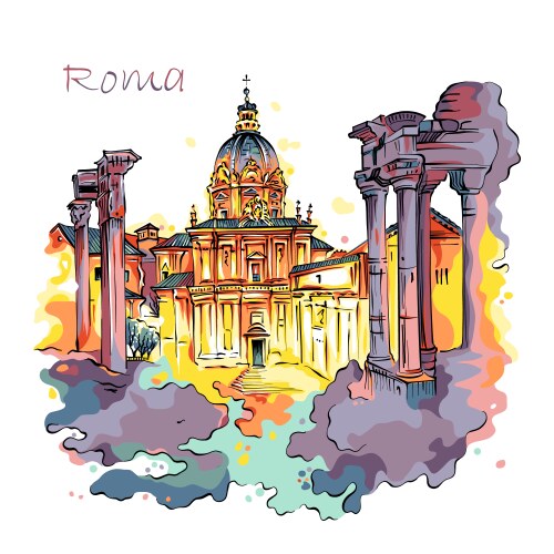 Roman Forum Vector Images (over 750)