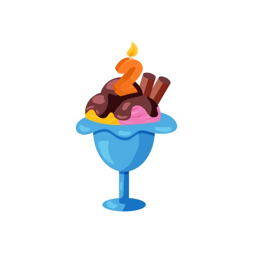Ice Cream Numbers Vector Images (over 1,400)