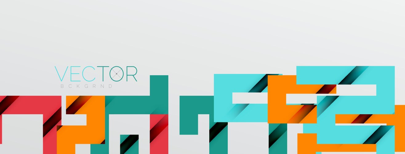 Color bend lines with shadow texture effect Vector Image