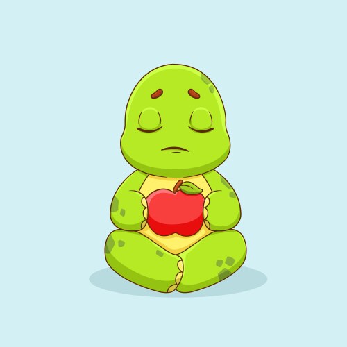 Sitting Turtle Vector Images (over 280)