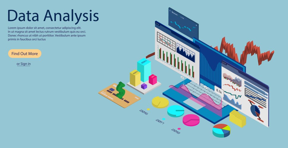 Data Analytics Background Vector Images (over 29,000)