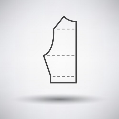 Sewing pattern icon Royalty Free Vector Image - VectorStock