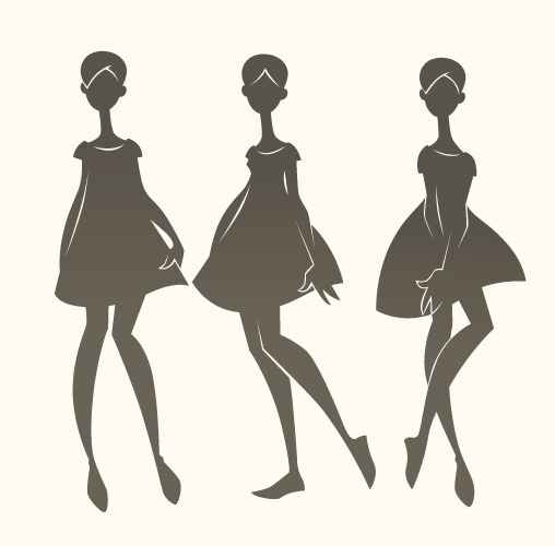 Fashion Model Outline Vector Images (over 31,000)