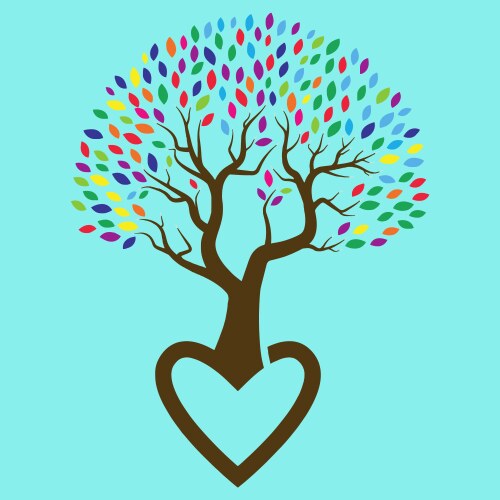 Disability awareness logo artwork Royalty Free Vector Image