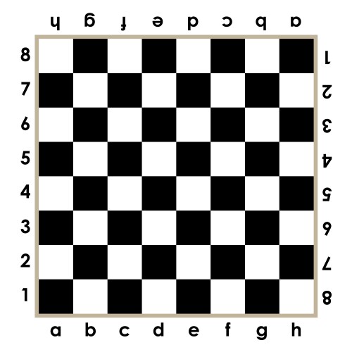 Chess board seamless pattern Royalty Free Vector Image