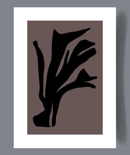 Printable modern minimalistic artworks Royalty Free Vector