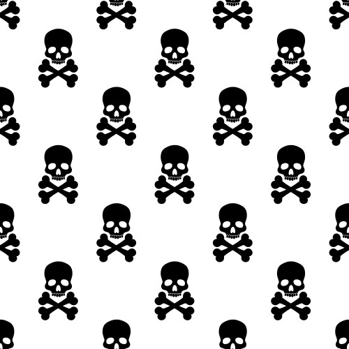 Skull background Royalty Free Vector Image - VectorStock