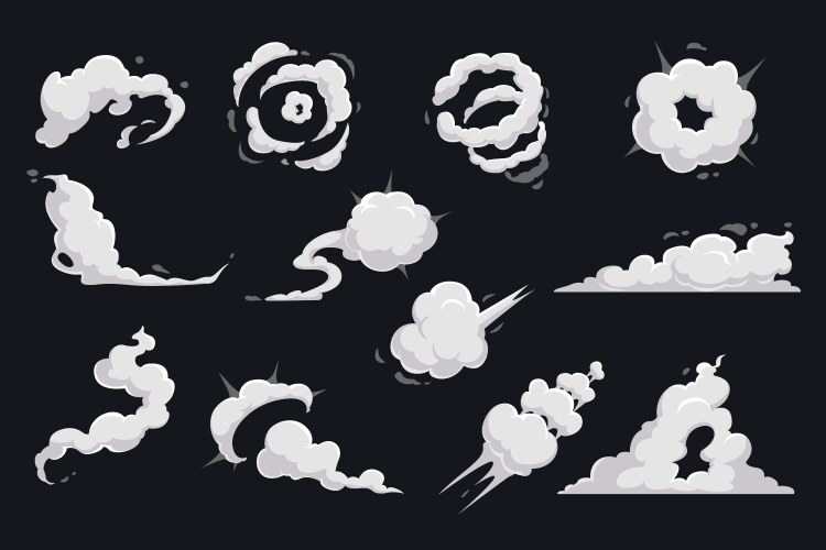 Comic Smoke Explosion Vector Images (over 3,700)