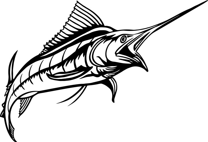 Perch - american fishes logo fish Royalty Free Vector Image