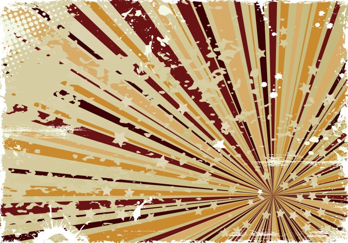 Grunge retro stripe background Royalty Free Vector Image