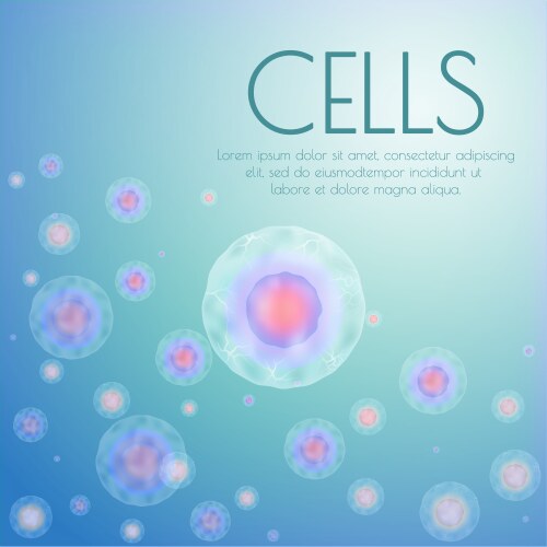 Science background with test tubes and flasks Vector Image