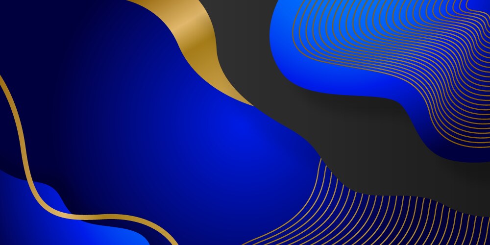 Modern red gold and black abstract background Vector Image