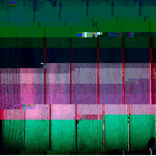 Creative glitch texture seamless pattern Vector Image