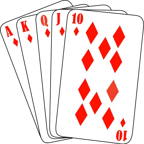 Royal Straight Flush Vector Images (over 430)