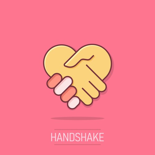 Handshake Cartoon Vector Images (over 7,400)