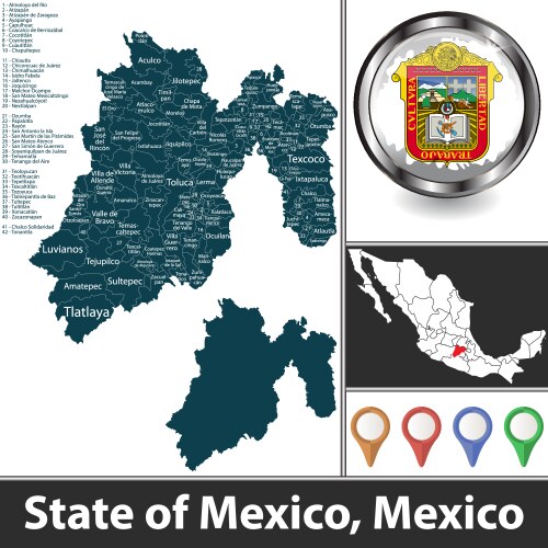 Mexico Map Vector Images (over 8,200)