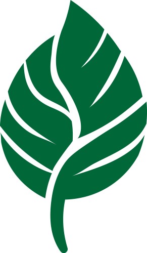 Green gradient background icon design template Vector Image