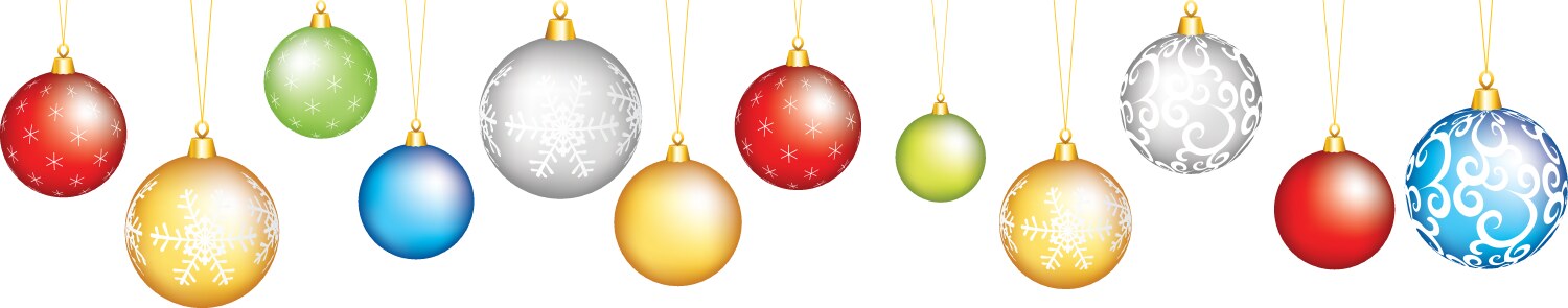 Collection of vintage baubles and decorations Vector Image