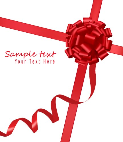 Pink ribbon with circles and flowers Royalty Free Vector