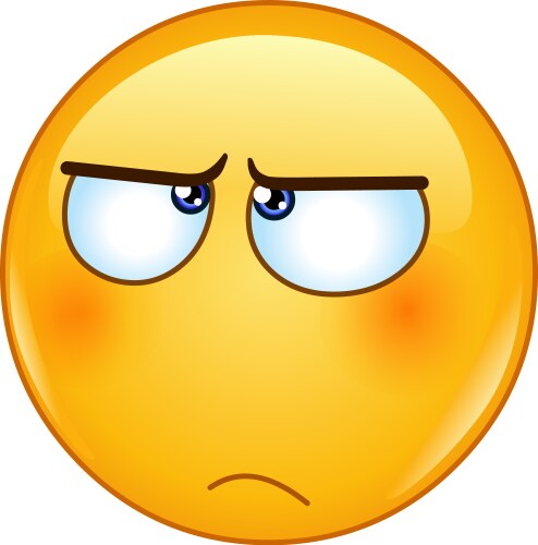 Homeless emoticon Royalty Free Vector Image - VectorStock