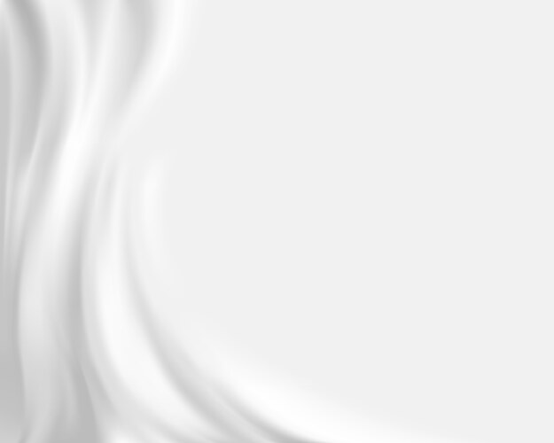 White silk fabric texture Royalty Free Vector Image