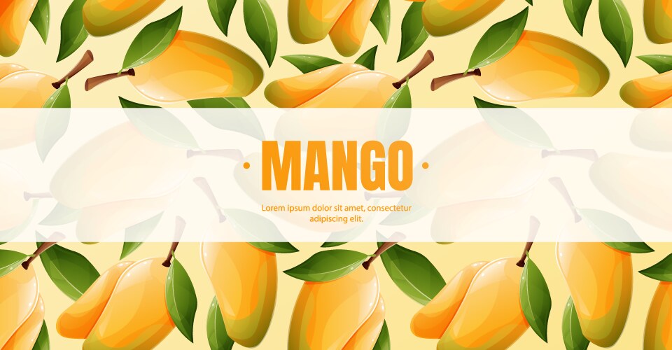 Advertising flyer template with cartoon Royalty Free Vector