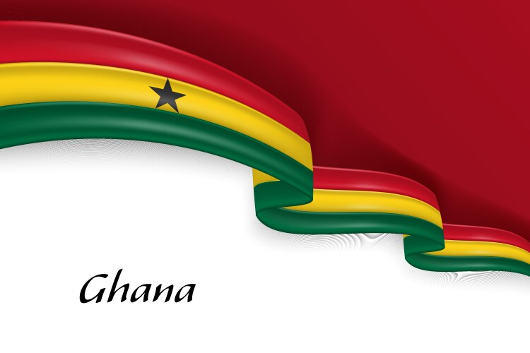 Ghana Flag Ribbon Vector Images (over 490)