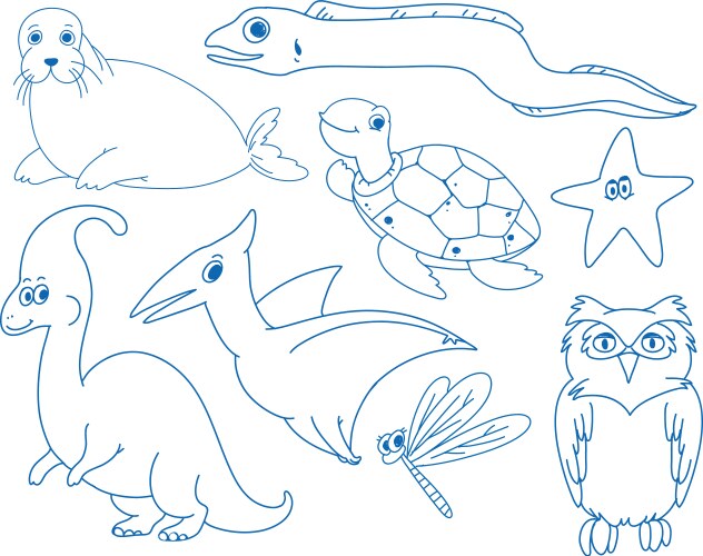 Children Drawing Outline Vector Images (over 45,000)