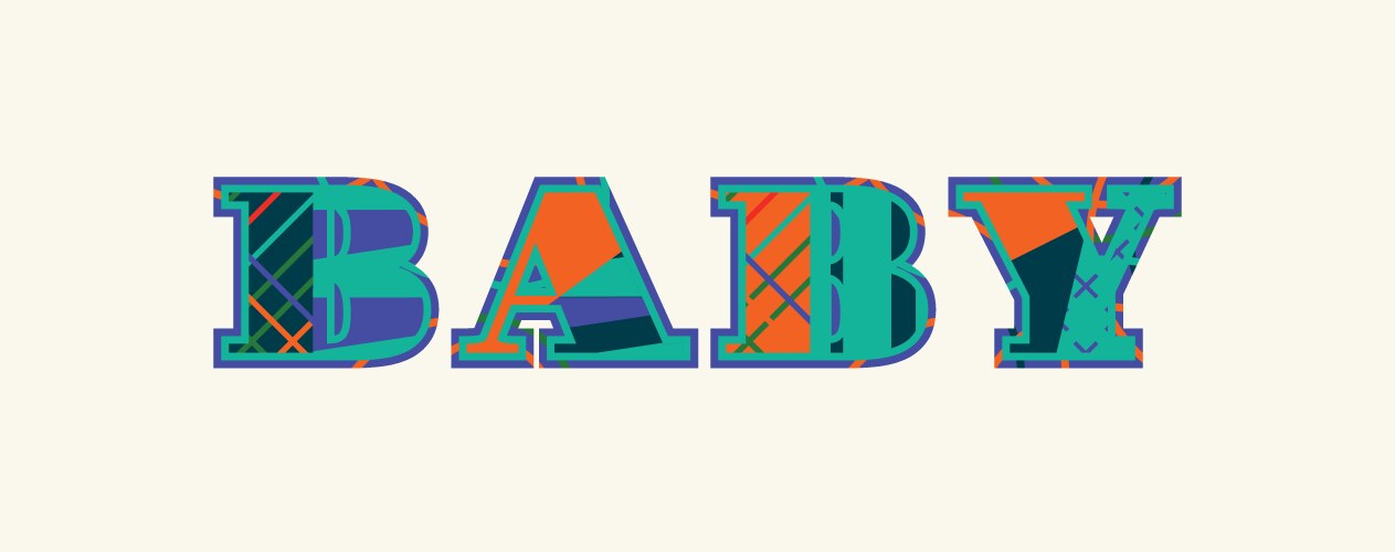 Baby Word Vector Images (over 13,000)