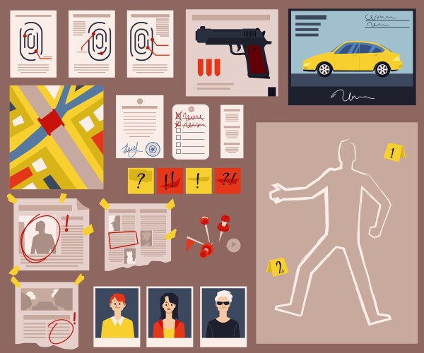 Murder cartoon Vector Images & Graphics for Commercial Use | VectorStock