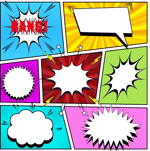 Comic Dots Vector Images (over 61,000)