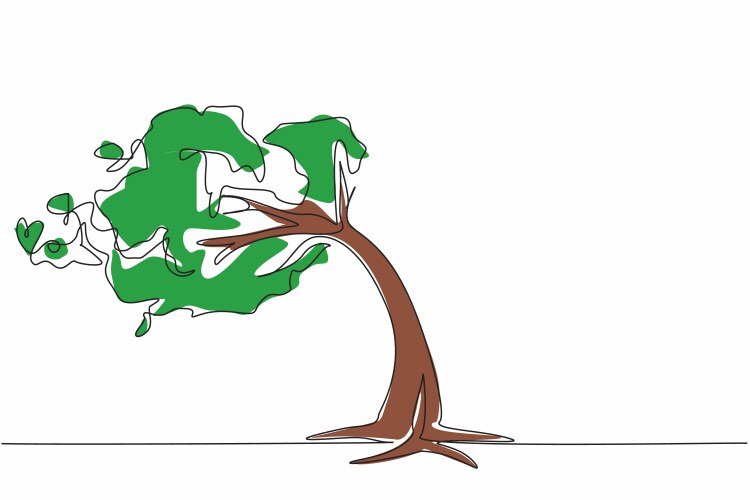 Tilted Tree Drawing