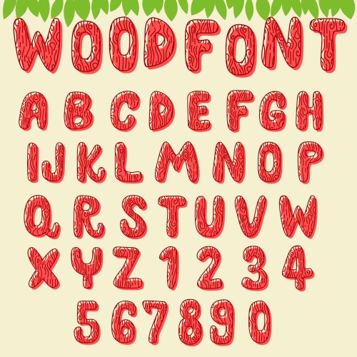 Cherry Font Vector Images (over 1,200)