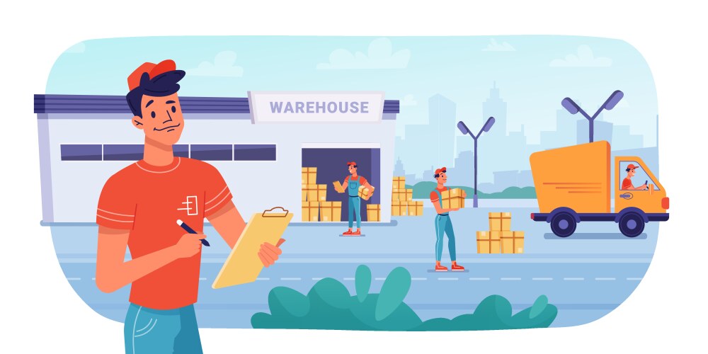 Warehouse Cartoon Vector Images (over 13,000)