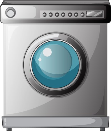 Washing machine clip art Royalty Free Vector Image