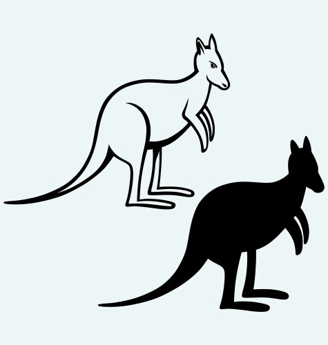 Kangaroo Vector Images (over 16,000)
