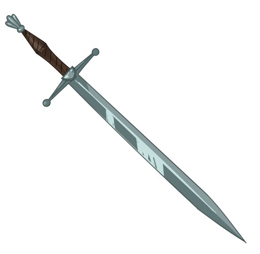 Fantasy sword 0022 Royalty Free Vector Image - VectorStock