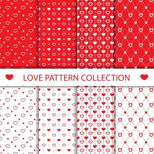 Heart Seamless Pattern Vector Images (over 96,000)