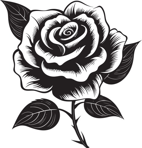 Black Rose Logo Vector Images (over 26,000)