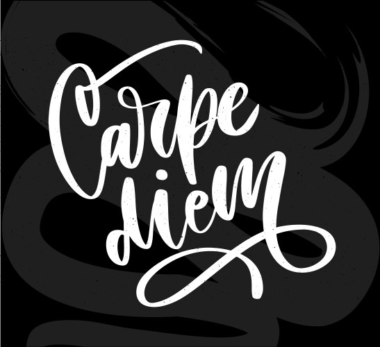 Carpe Diem Calligraphy Vector Images (over 120)