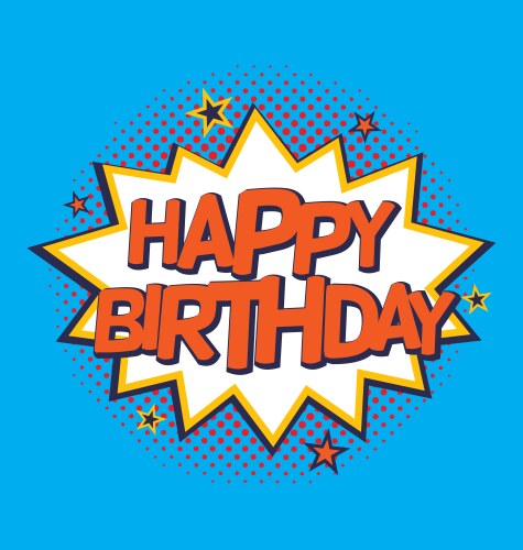 Birthday Cartoons Vector Images (over 190,000)